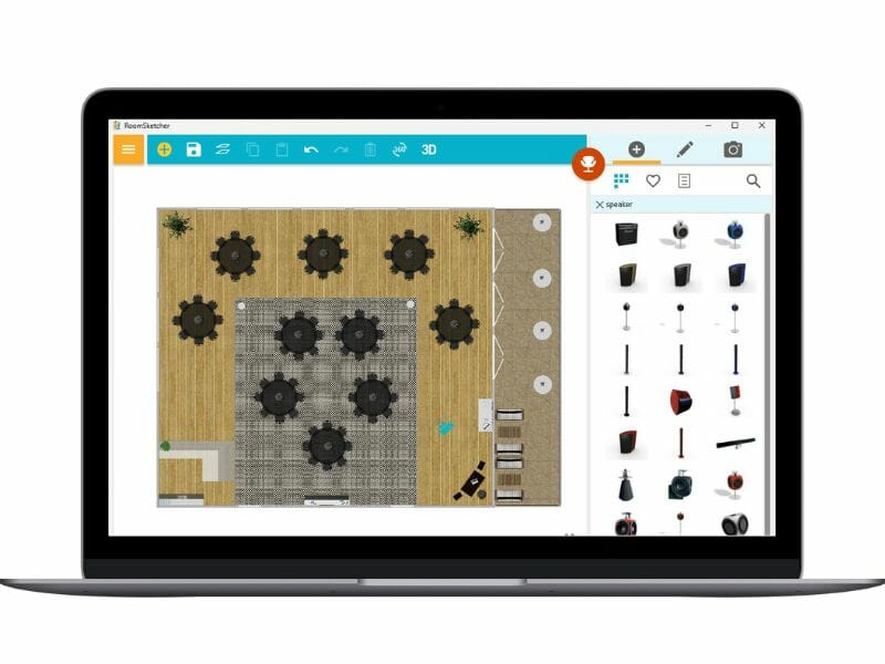 Event Floor Plan Layout Software | Floor Roma